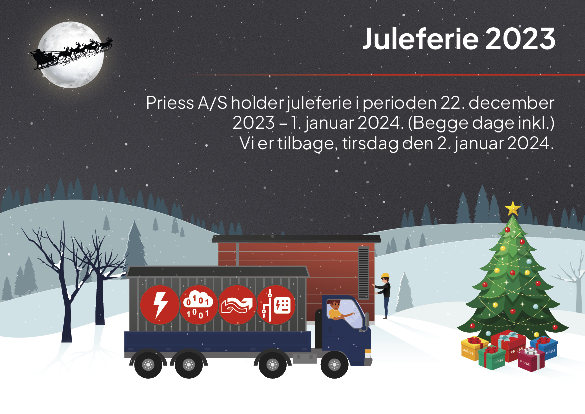 Juleferie 2023 | Priess A/S
